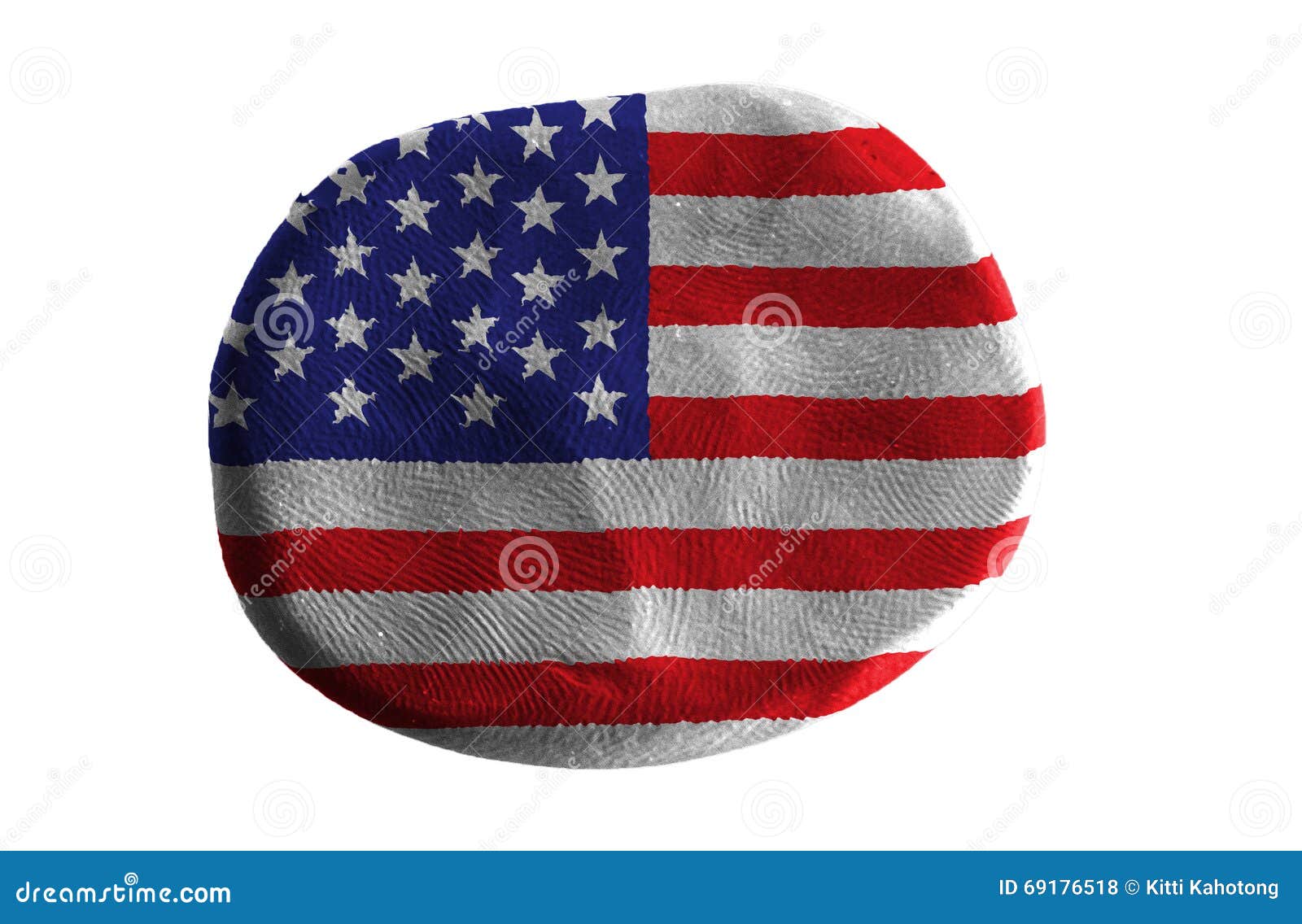 United States Flag,flag Clay on White Background Stock Photo - Image of ...