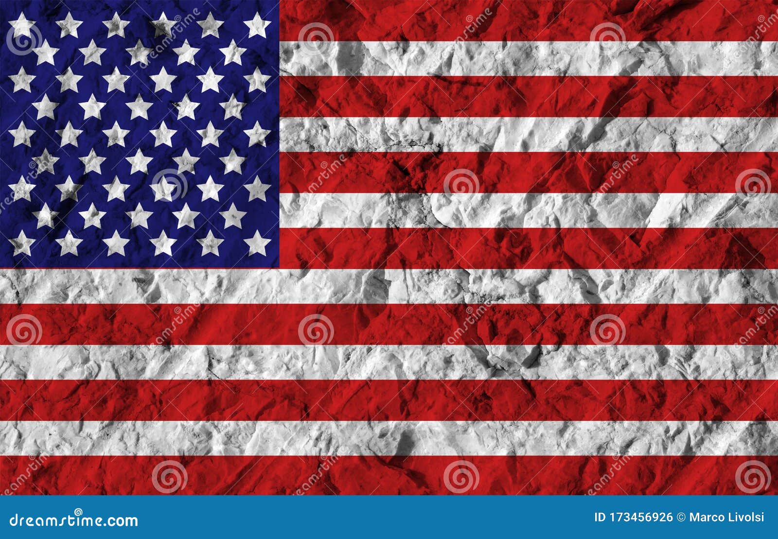 United States Flag Textured on Background Stock Photo - Image of design ...