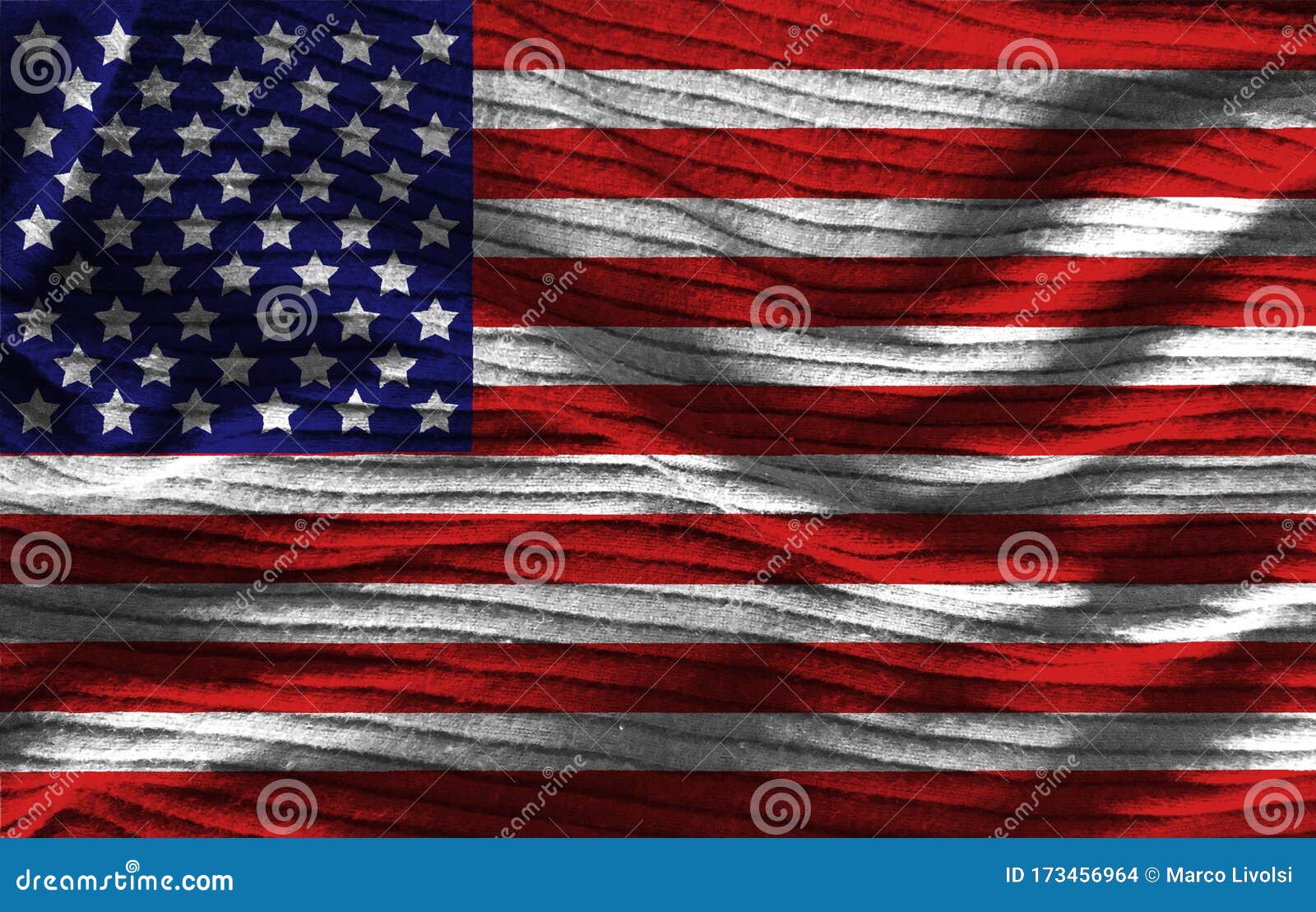 United States Flag Textured on Background Stock Photo - Image of state ...