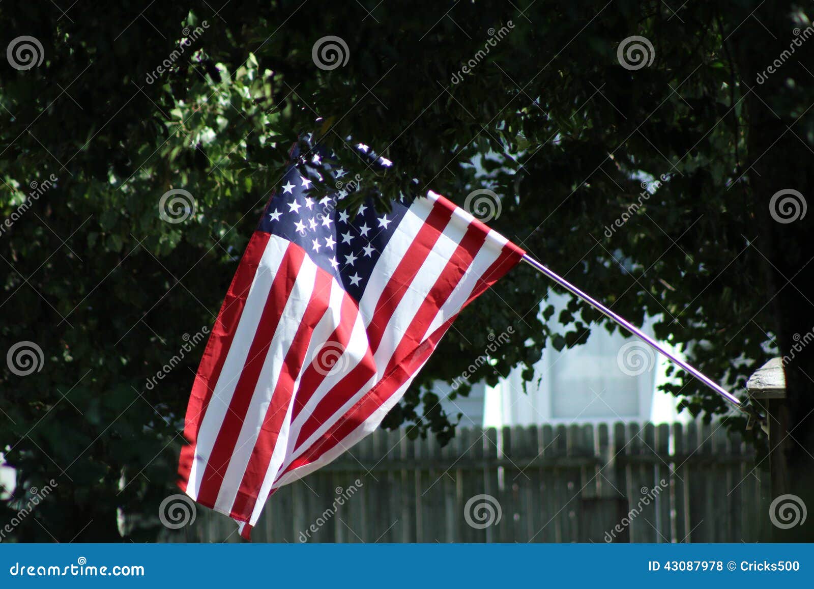 United States Flag stock photo. Image of surrounded, patriotic - 43087978