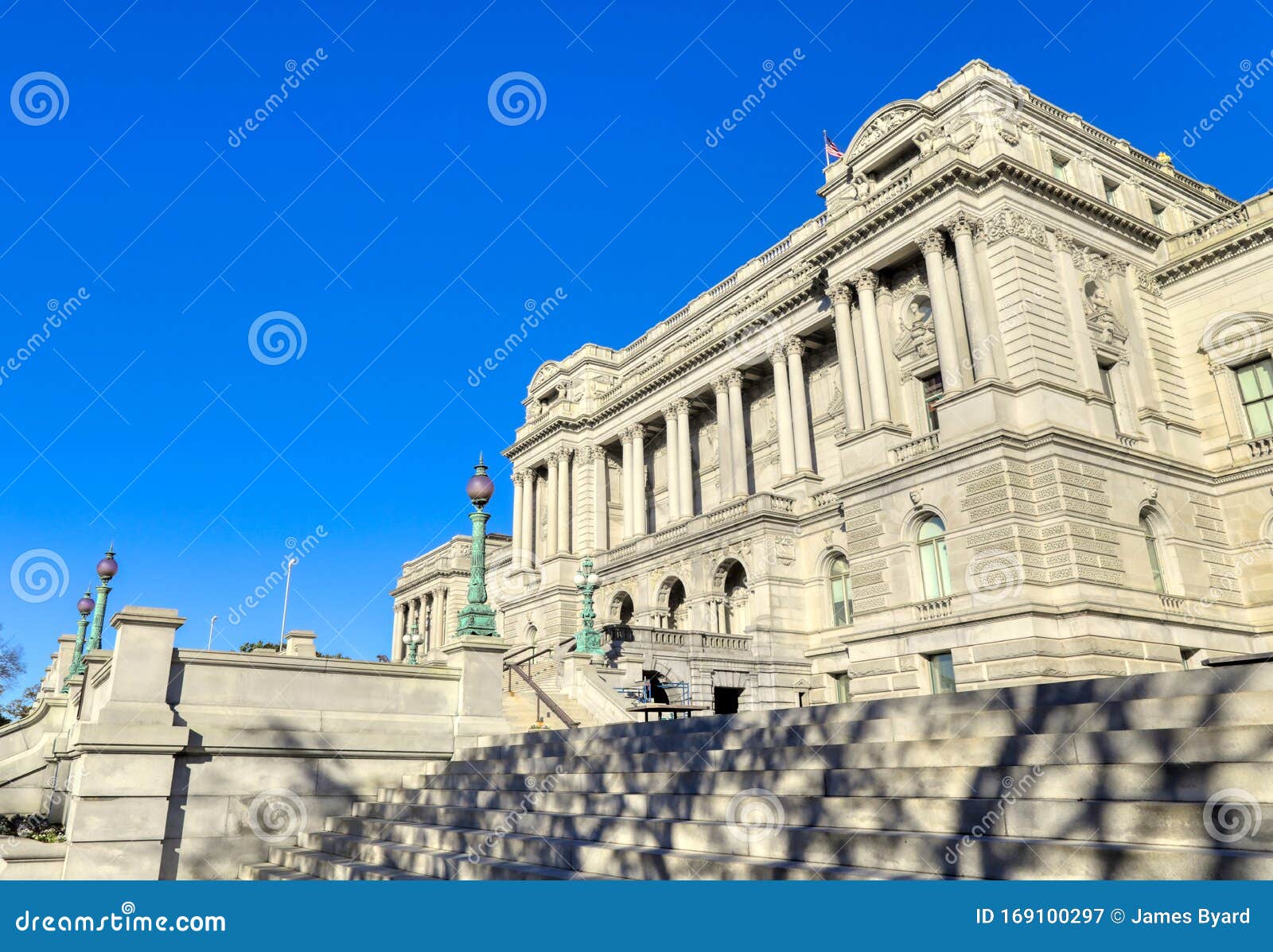 United States Library of Congress Building in Washington, DC Stock ...