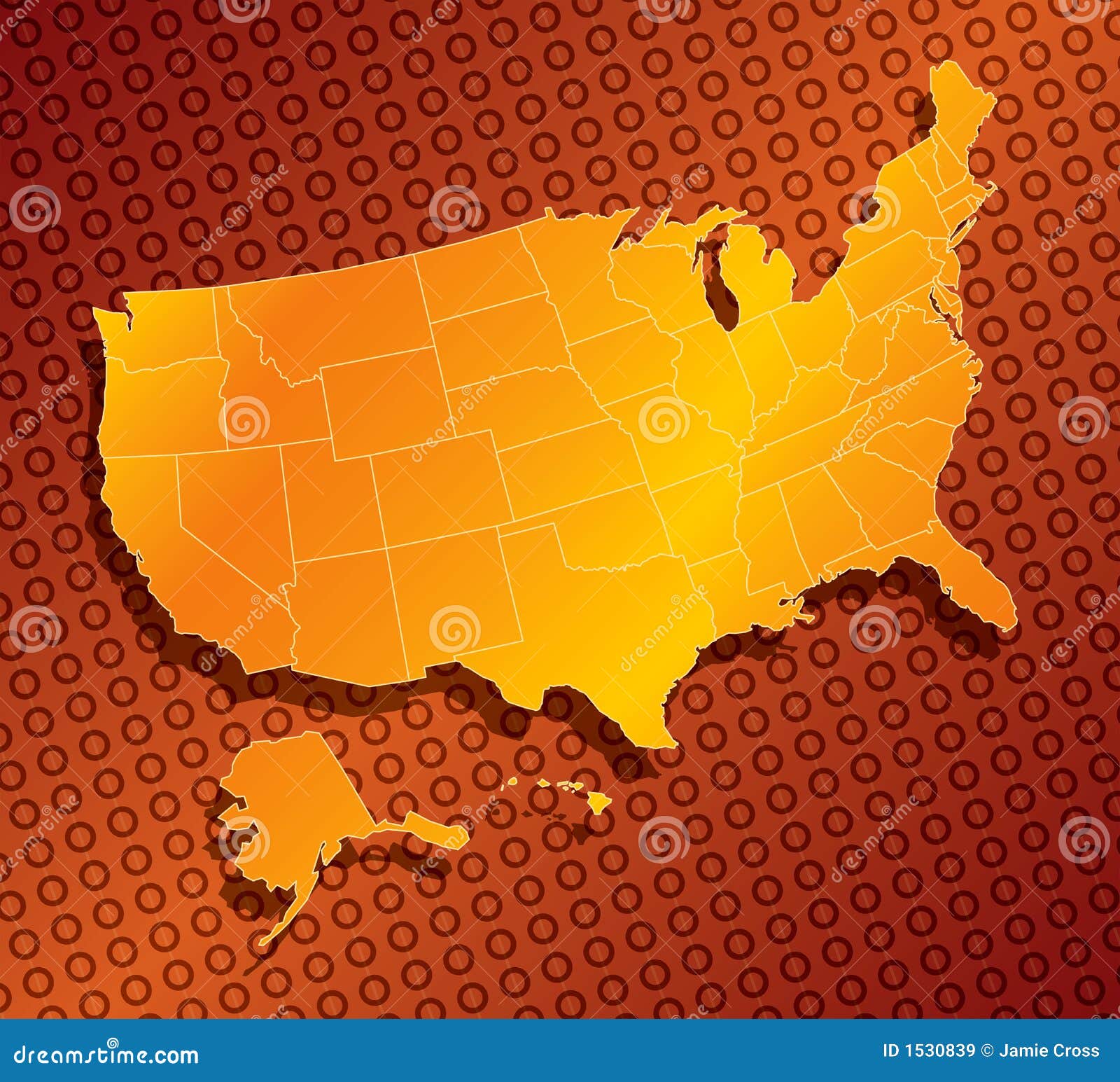 United states map 03 stock vector. Illustration of pennsylvania - 1530839