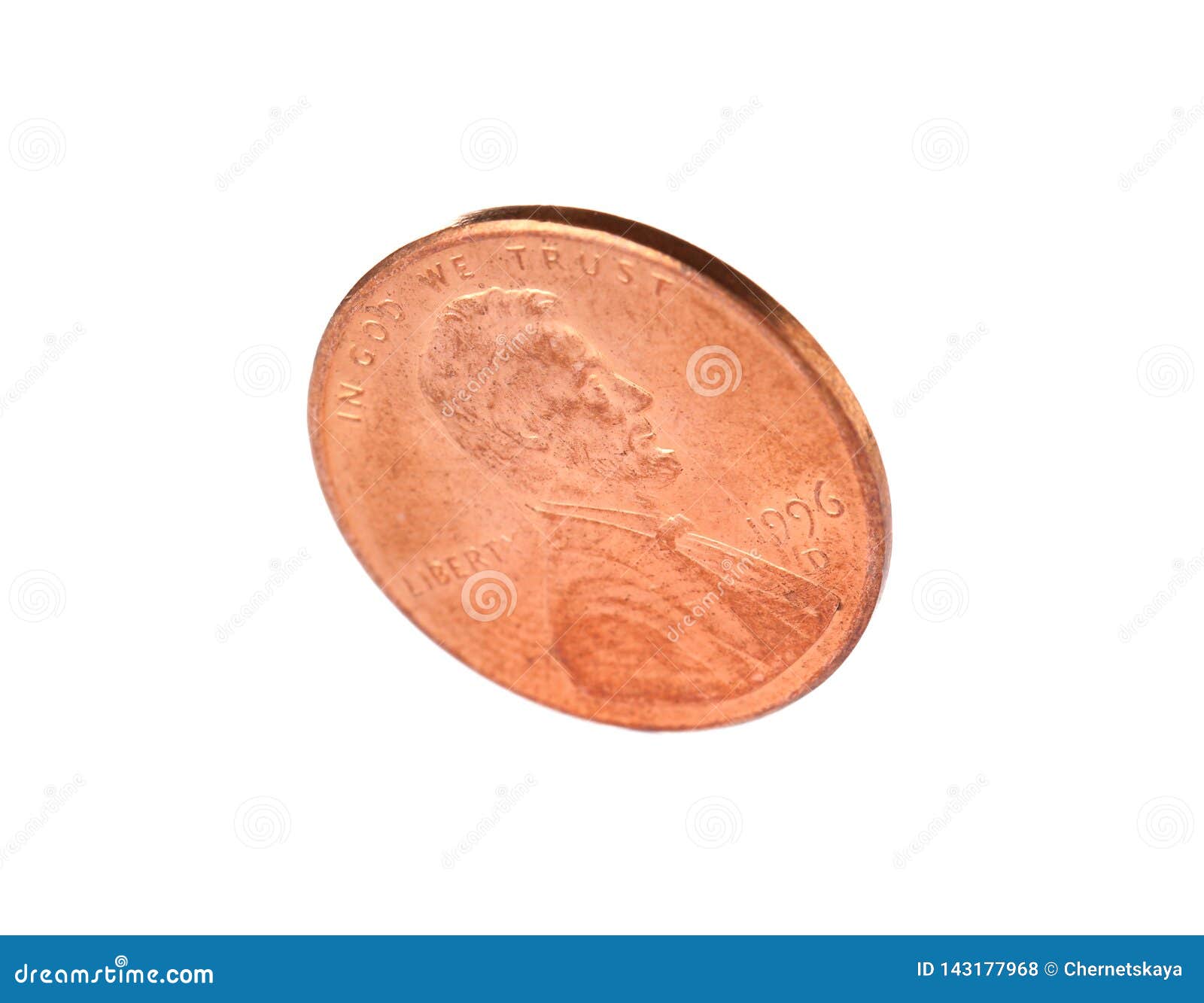 United States One Cent Coin Stock Photo - Image of cent, budget: 143177968