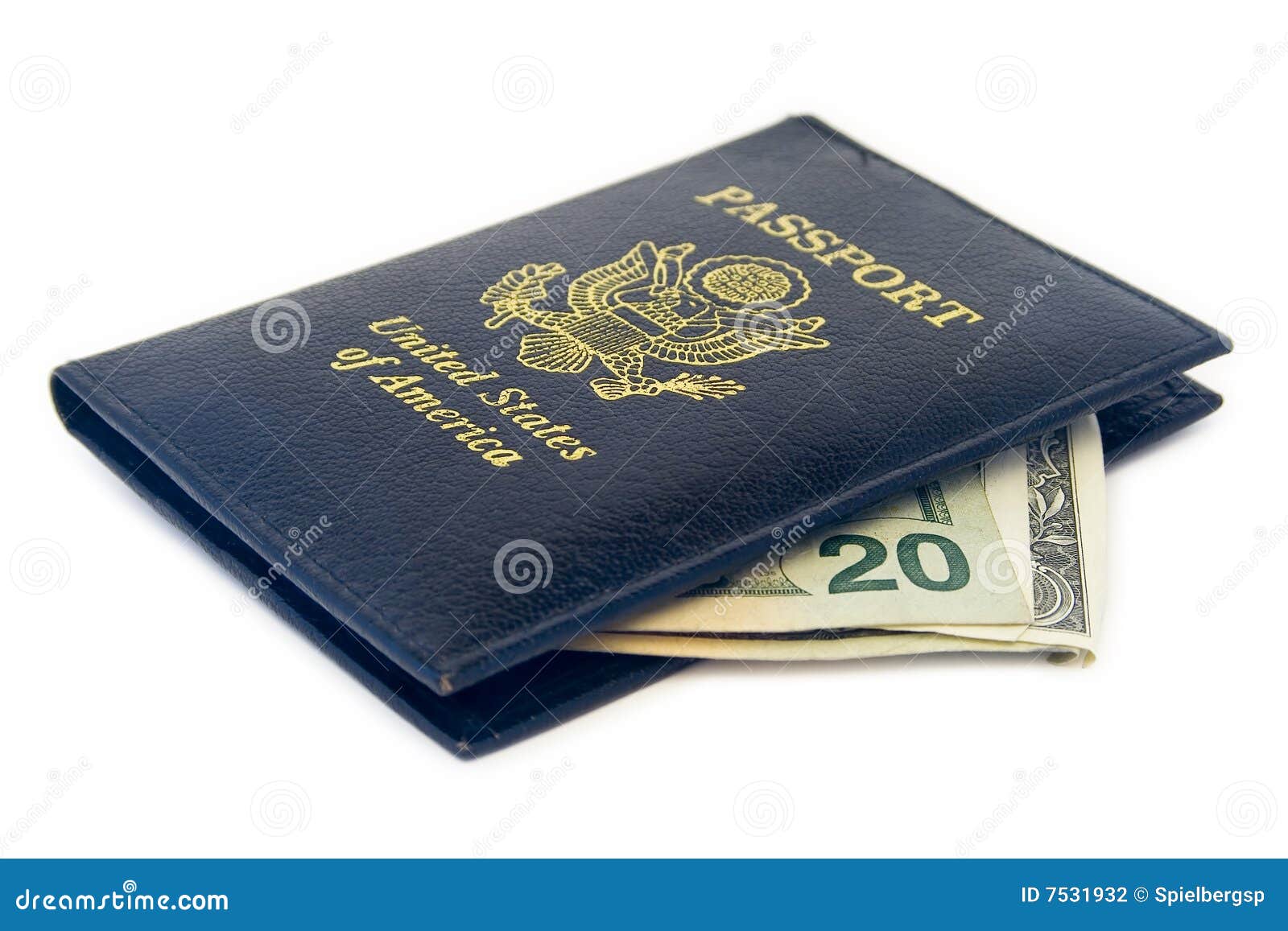 United States Passport Wallet Stock Photo - Image of united, black: 7531932