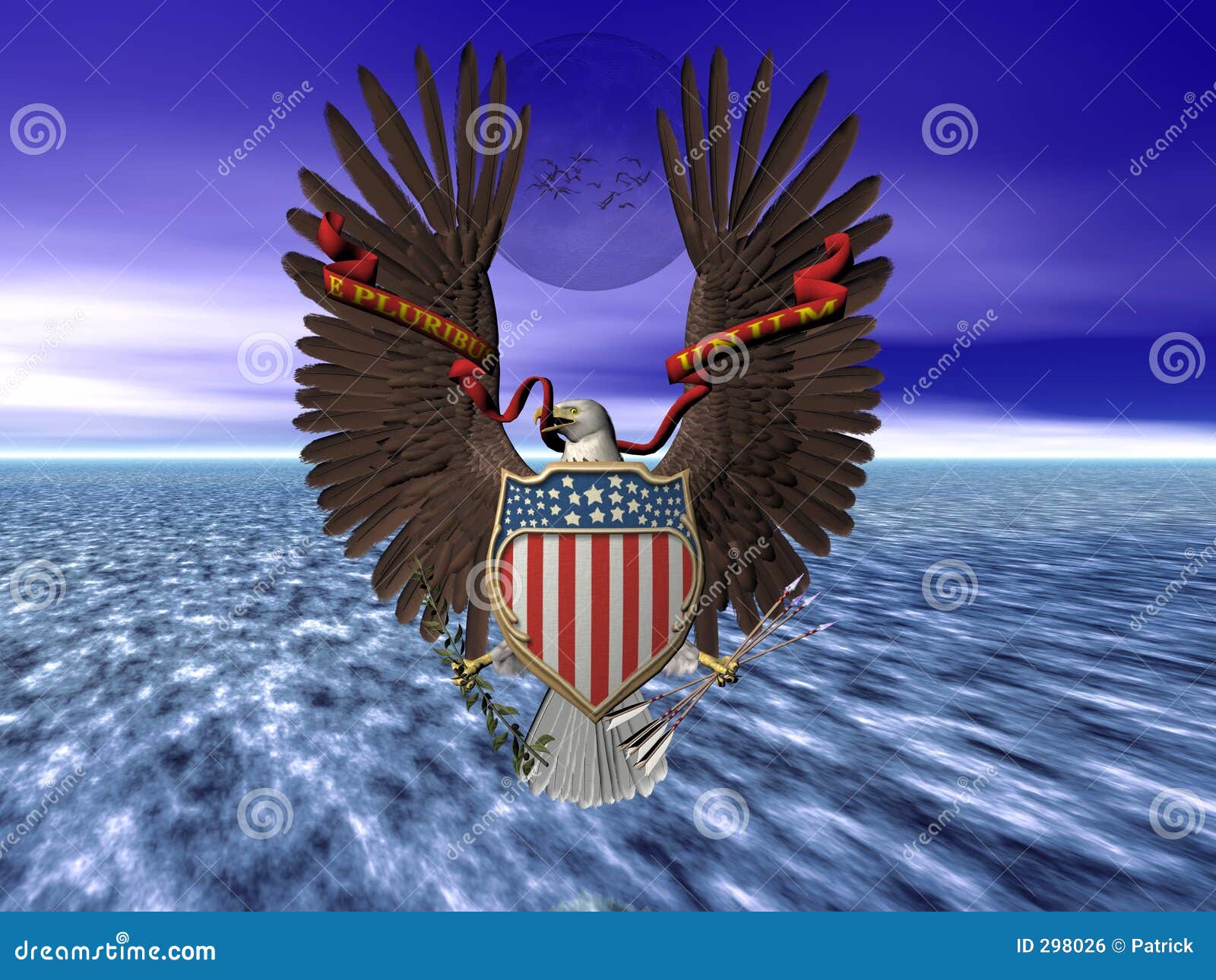 United States Seal, Pride and Freedom. Stock Illustration ...