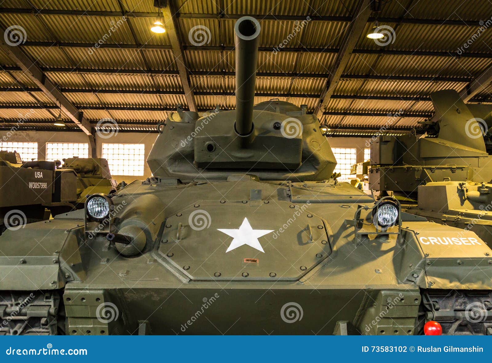 United States World War II Tank Stock Photo - Image of sherman, mission ...