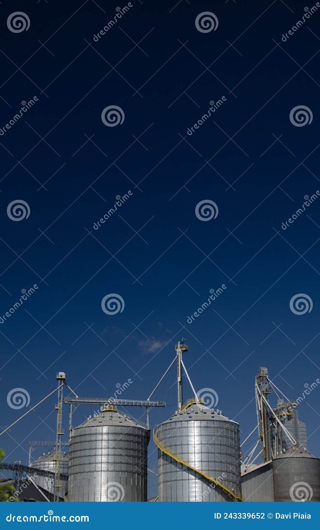 Units for Storing Woja, Wheat and Maize Grains. Stock Photo - Image of ...