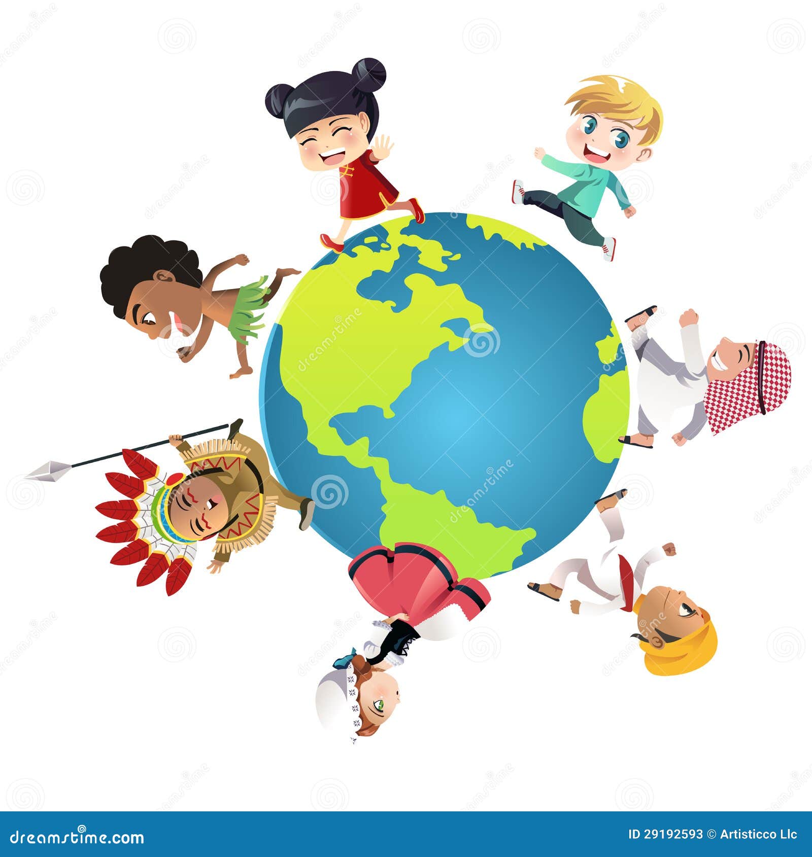 Unity stock vector. Illustration of multiethnic, conceptual - 29192593