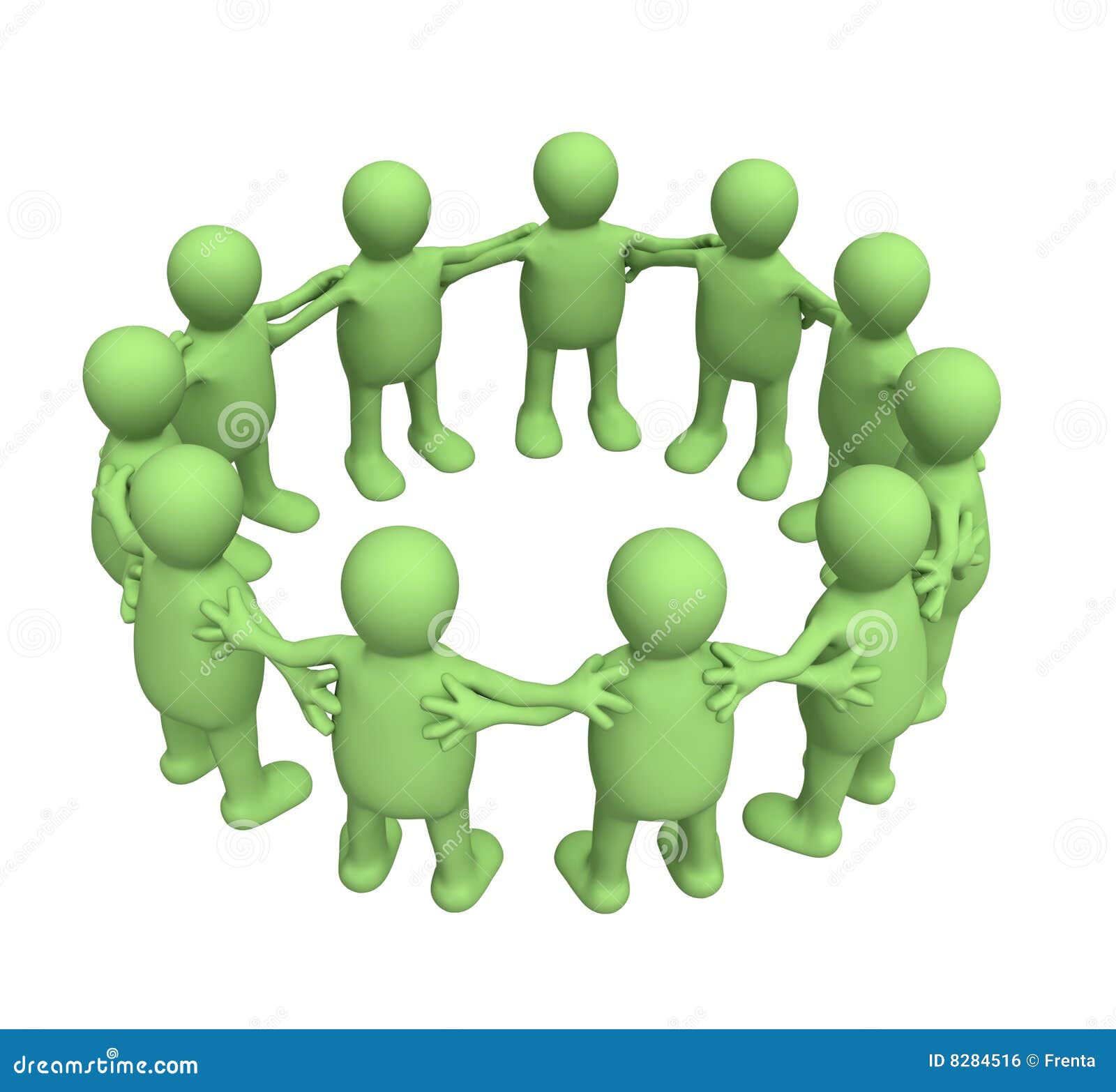 Unity stock illustration. Illustration of group, confidence - 8284516