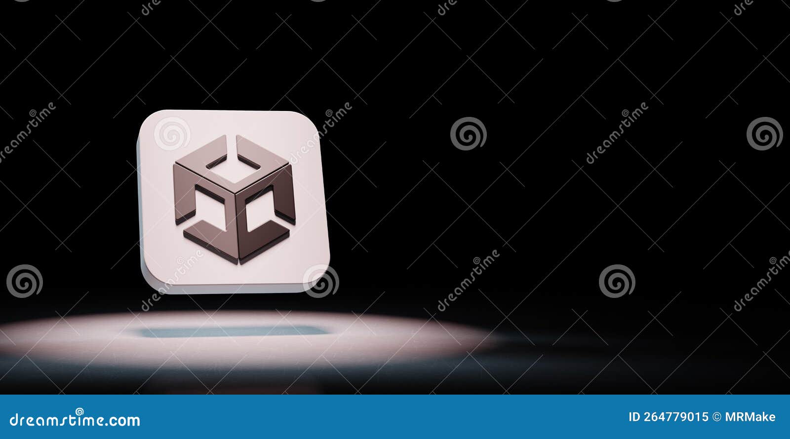 Unity App Icon Spotlighted on Black Background Editorial Image ... Unity App Icon Spotlighted on Black Background Editorial Image ...