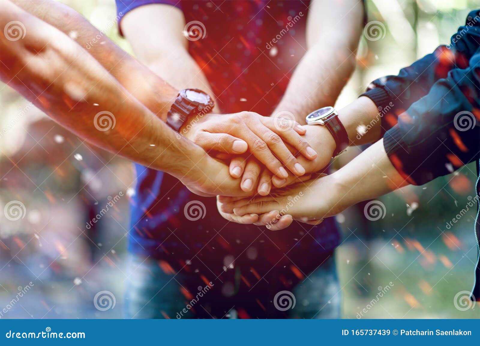 Unity As a Group Teamwork and Unity Teamwork, Handshaking in the Team ...