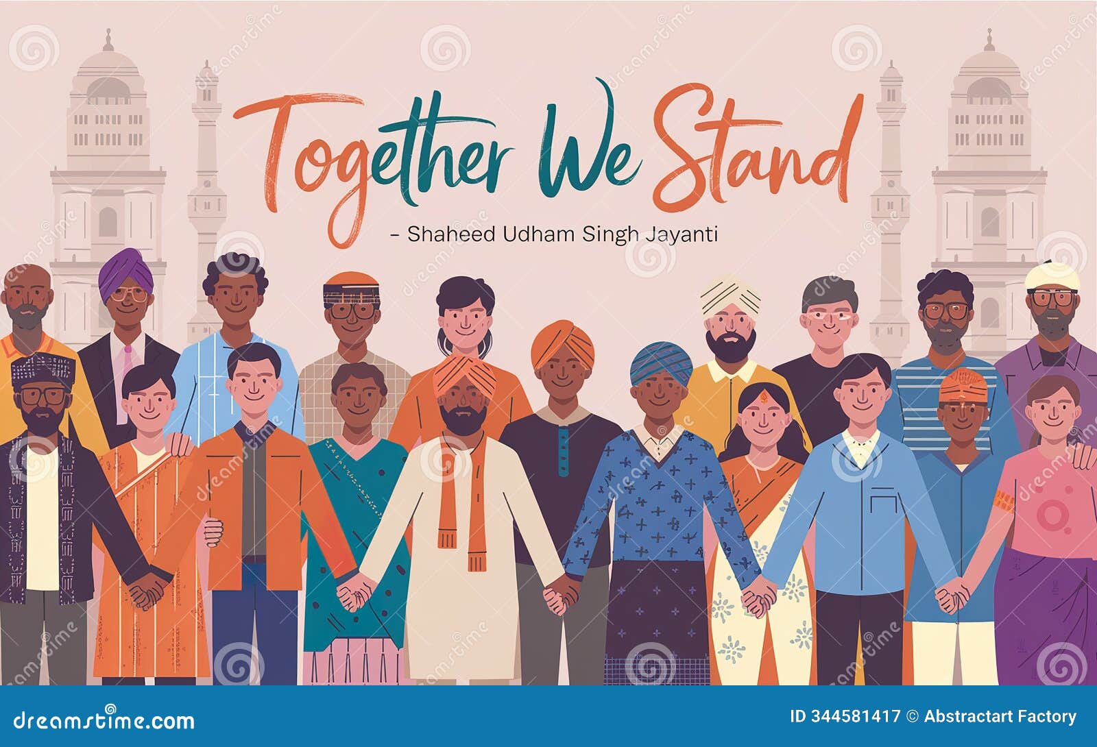 Unity and Celebration at Shaheed Udham Singh Jayanti Event Stock Image ...