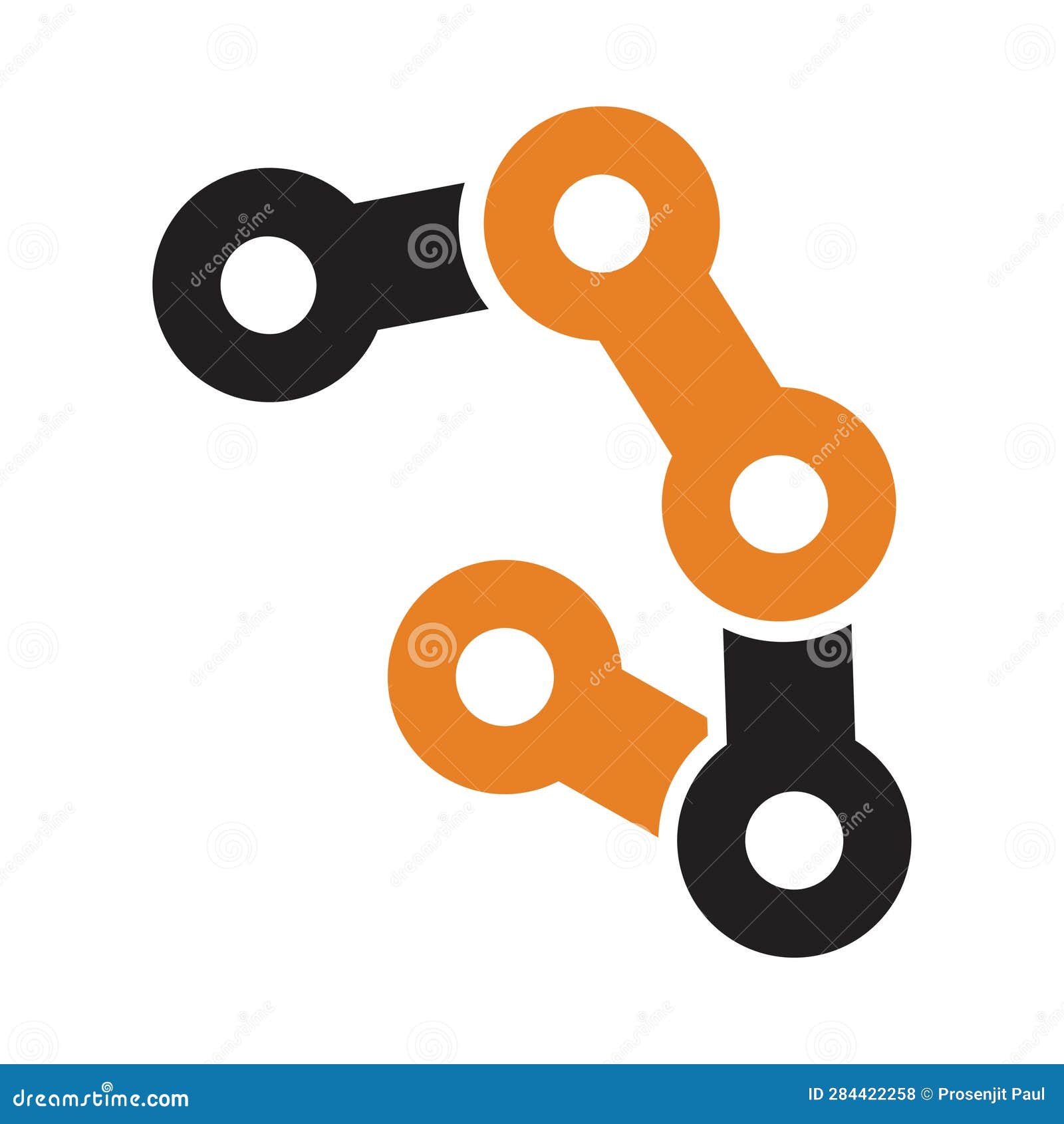 Unity Chain, Chain, Bike Chain, Bicycle Chain Icon Stock Vector ...