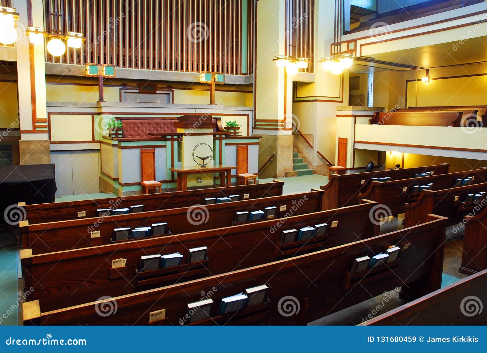 Lloyd Unity Chapell Near Frank Lloyd Wrights Taliesin In Spring Green ...