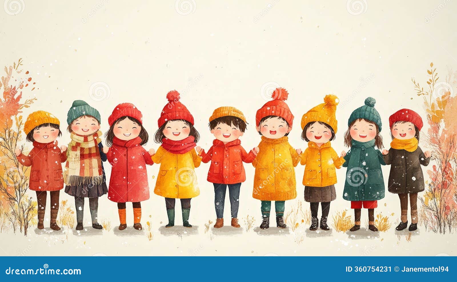 Unity among Children: Symbol of Togetherness Stock Image - Image of ...