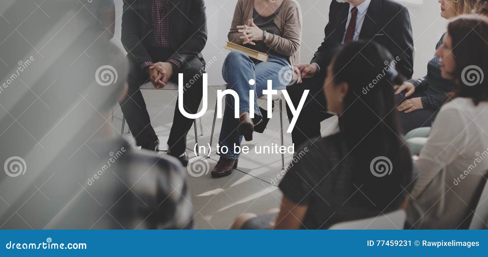 Unity Community Connection Cooperation Team Concept Stock Image - Image ...