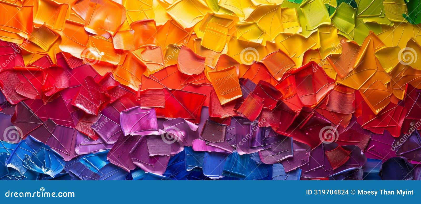 Unity In Diversity - Artistic Pride Flag Collage Banner Background ...