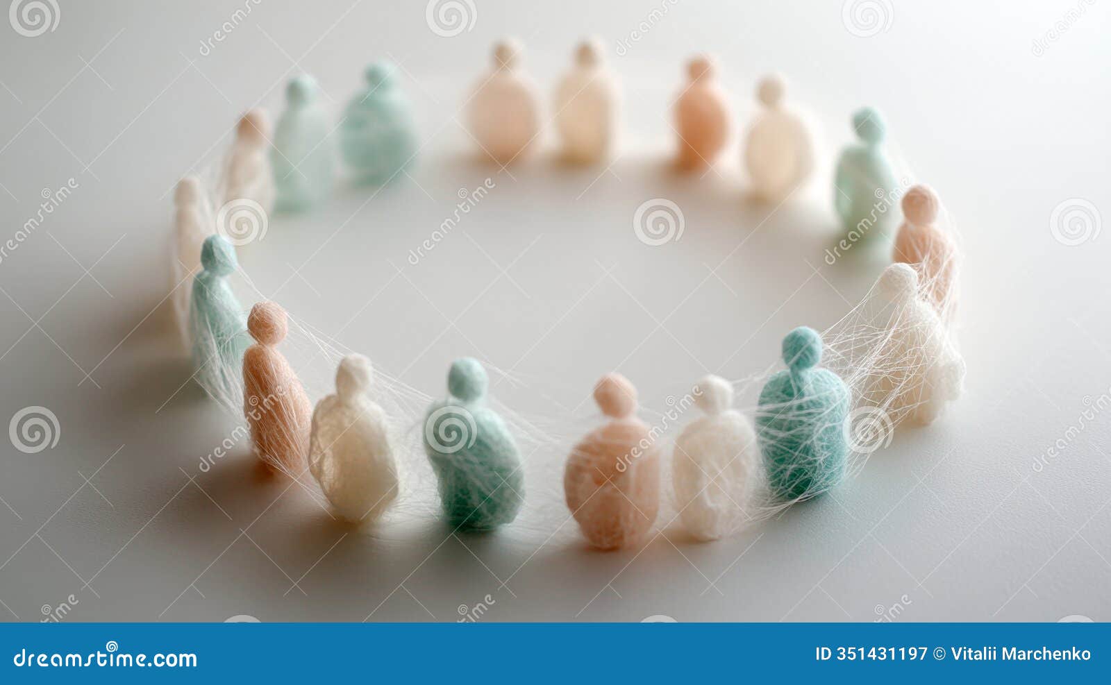 Unity in Diversity: Colorful Figures Connected in a Delicate Circle of ...
