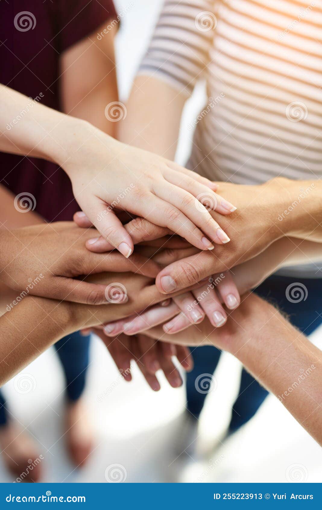 Unity and Diversity. a Group of People Putting Their Hands Together ... Unity and Diversity. a Group of People Putting Their Hands Together ...