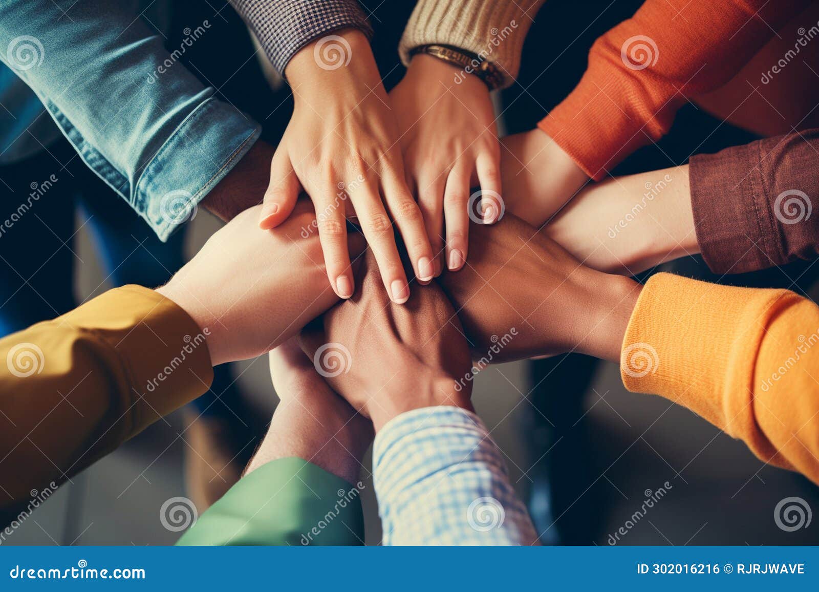 Unity in Diversity: Multicultural Hands Together, Unity, Friendship ...