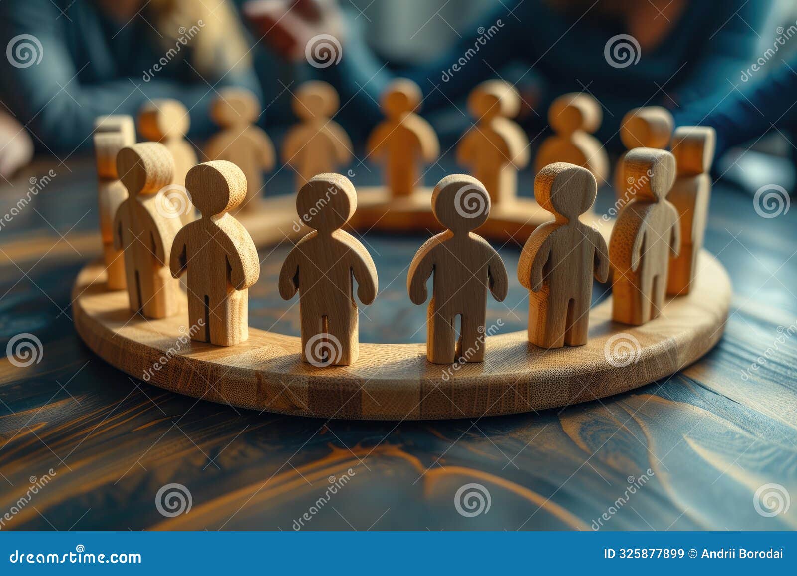 Unity in Diversity: Multiethnic Teamwork Concept. Stock Illustration ...
