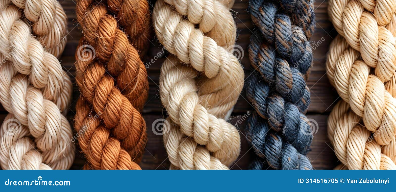 Unity in Diversity: Strength of Interwoven Ropes. Concept Unity ...