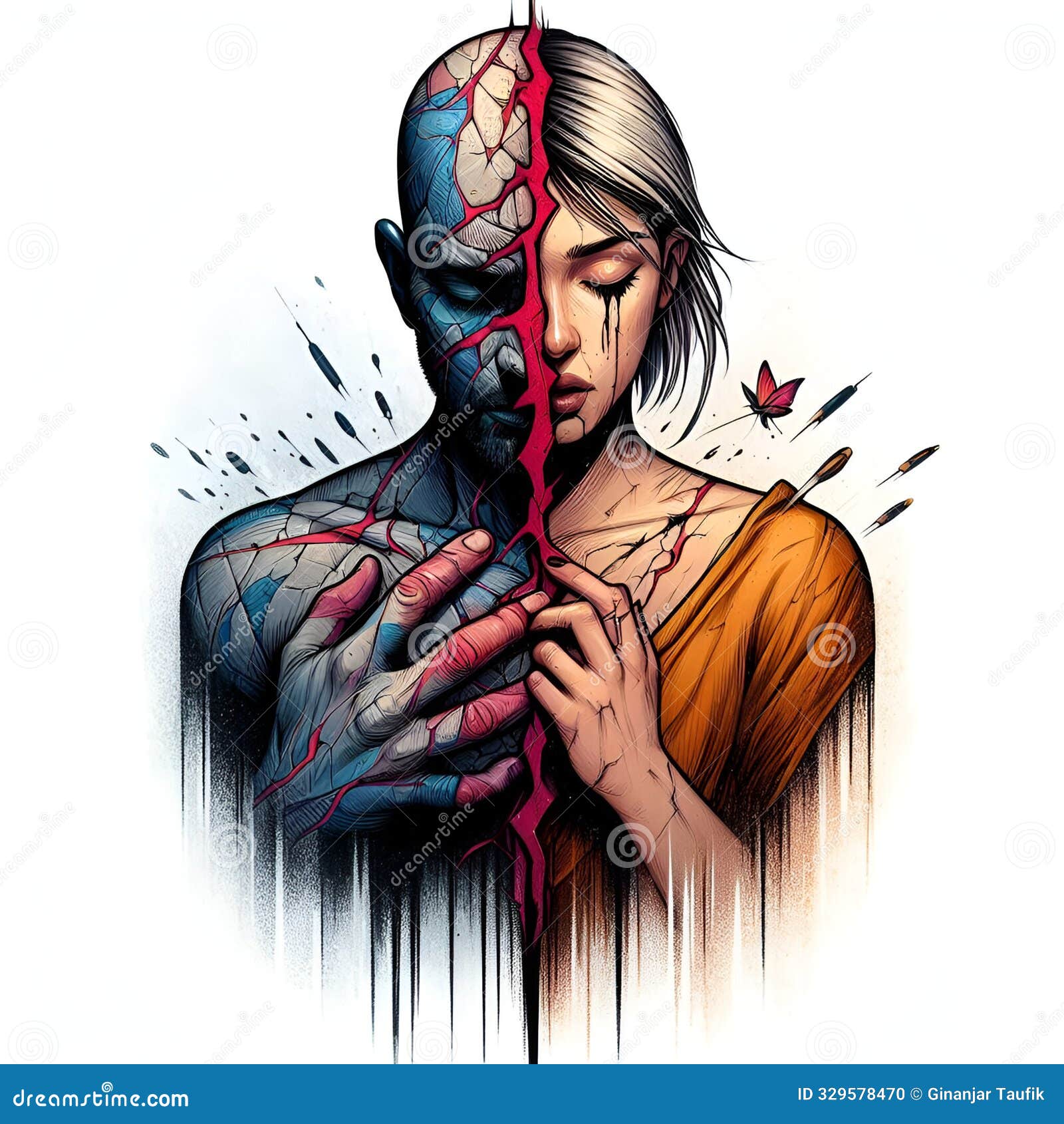 Unity in Duality stock photo. Image of concept, explores - 329578470