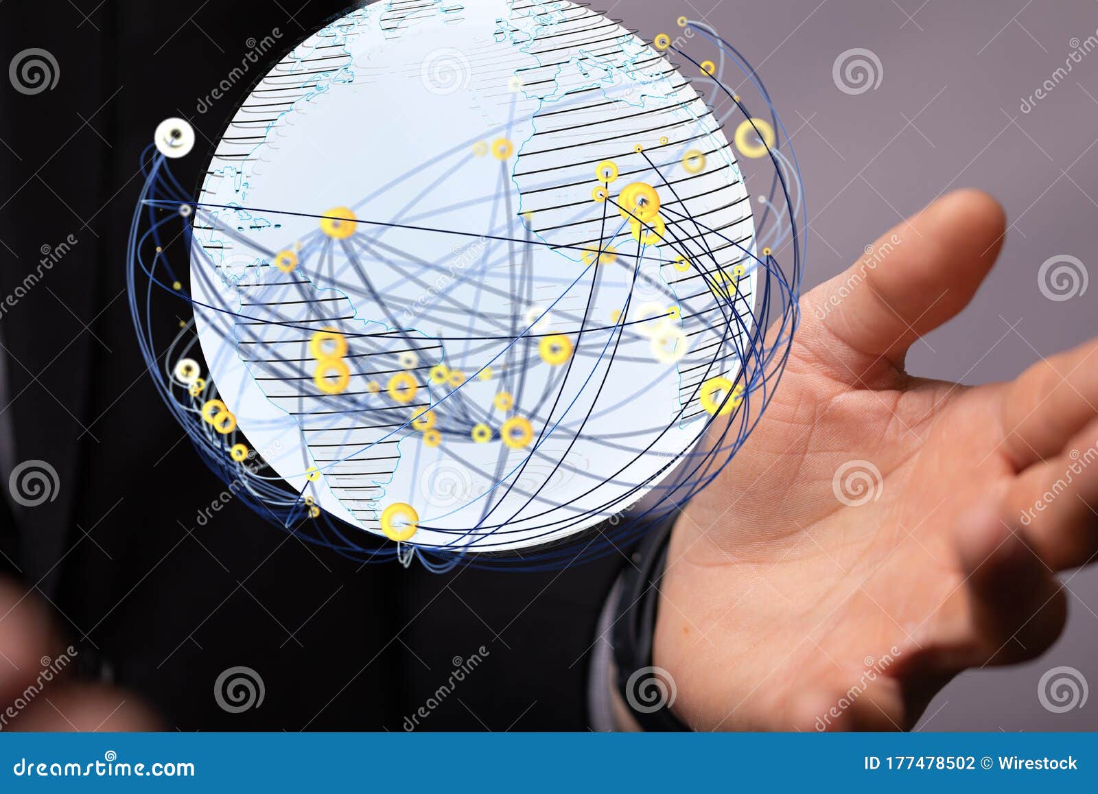 A Unity Group and Teamwork Concept Stock Photo - Image of cyberspace ...
