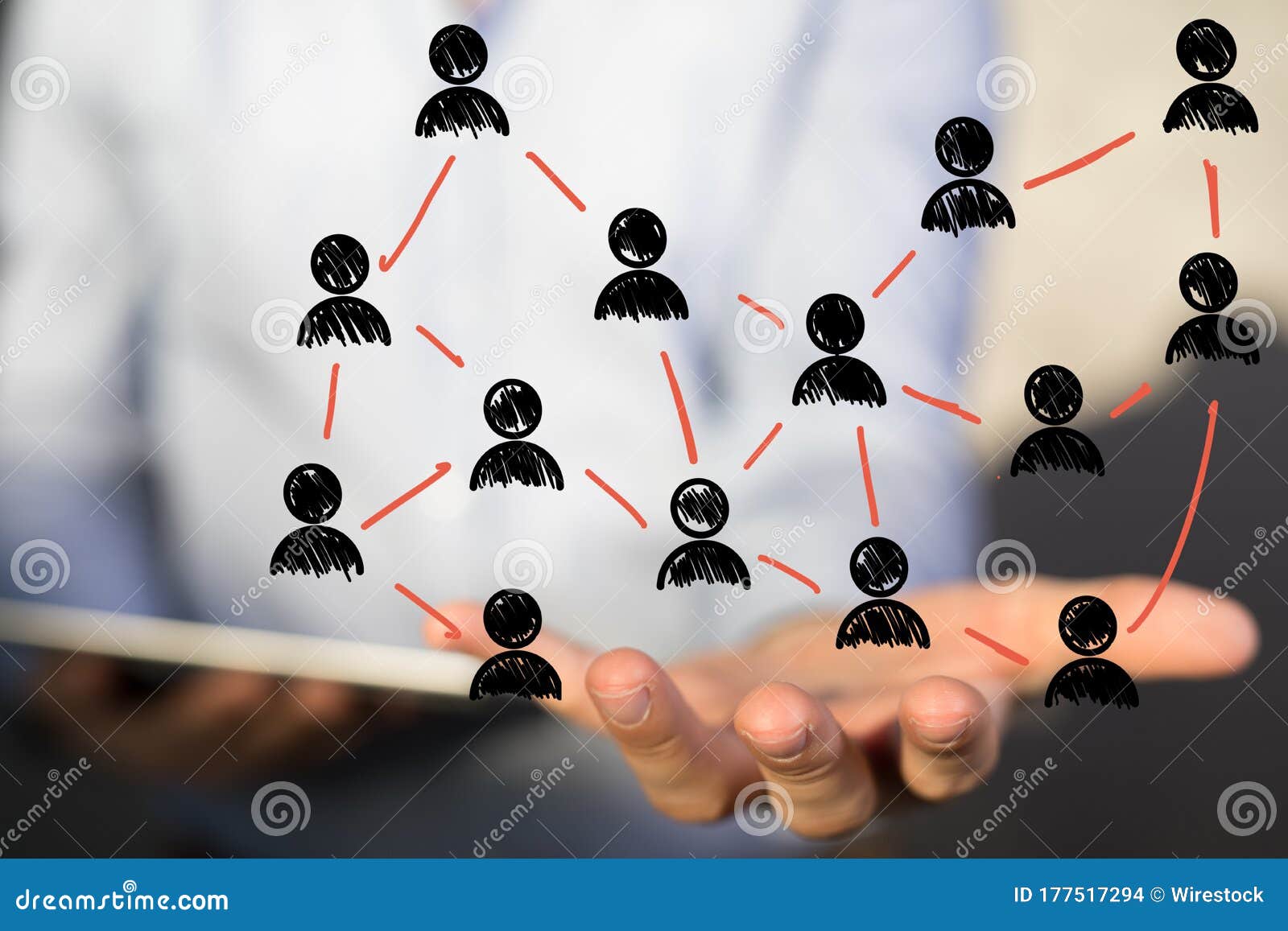 A Unity Group and Teamwork Concept Stock Photo - Image of communication ...