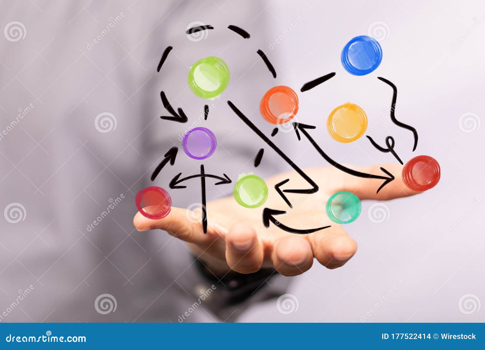 A Unity Group and Teamwork Concept Stock Photo - Image of concept ...