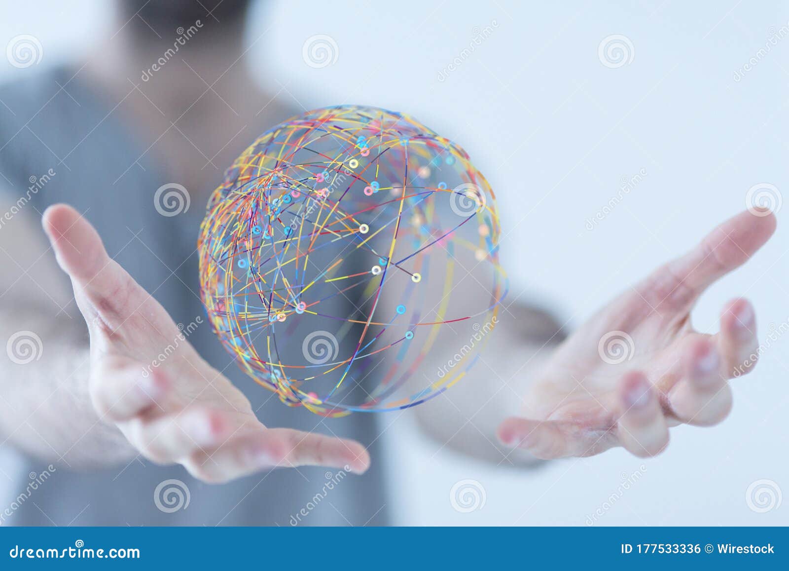 A Unity Group and Teamwork Concept Stock Photo - Image of connection ...