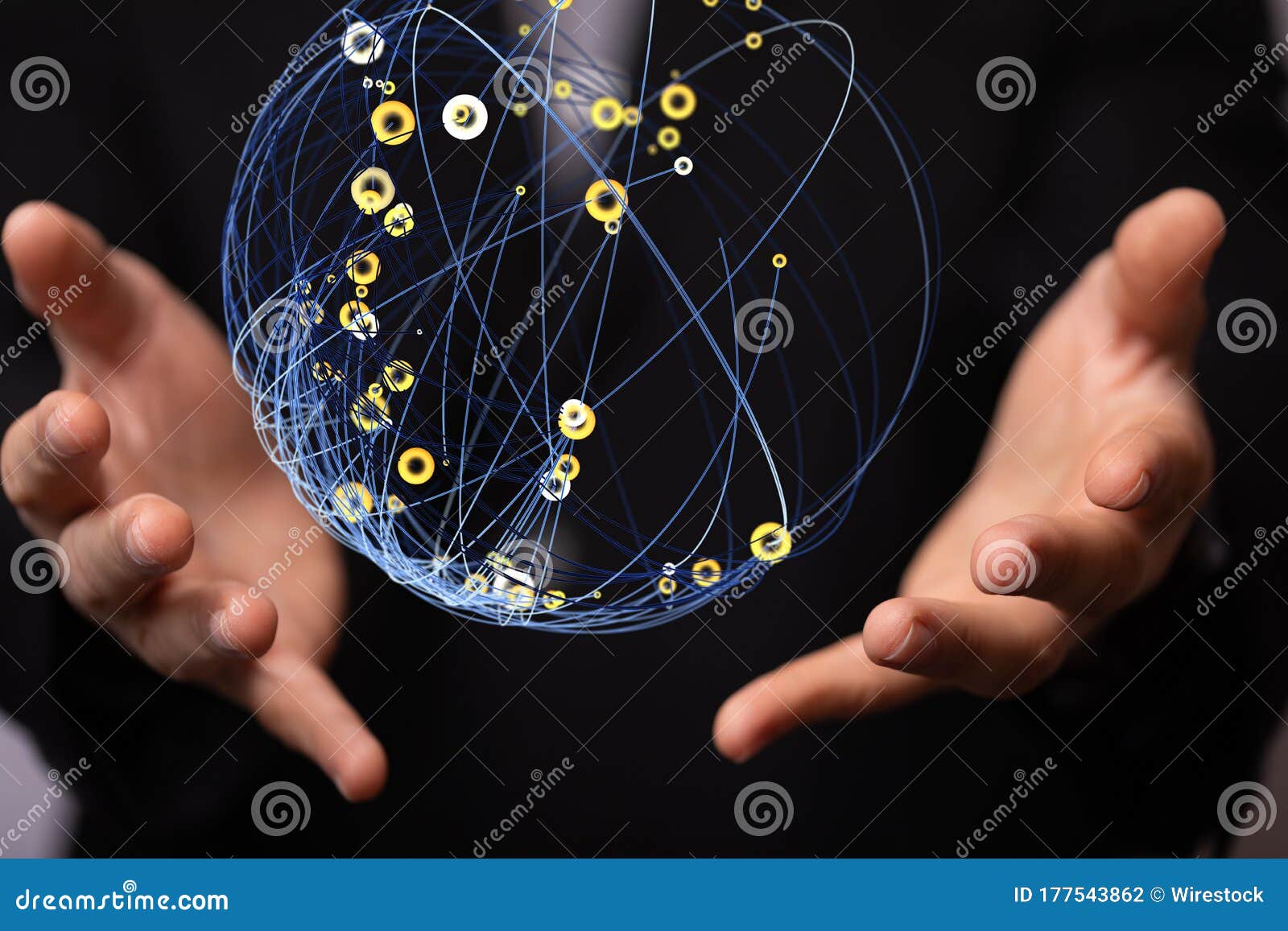 A Unity Group and Teamwork Concept Stock Photo - Image of email, global ...