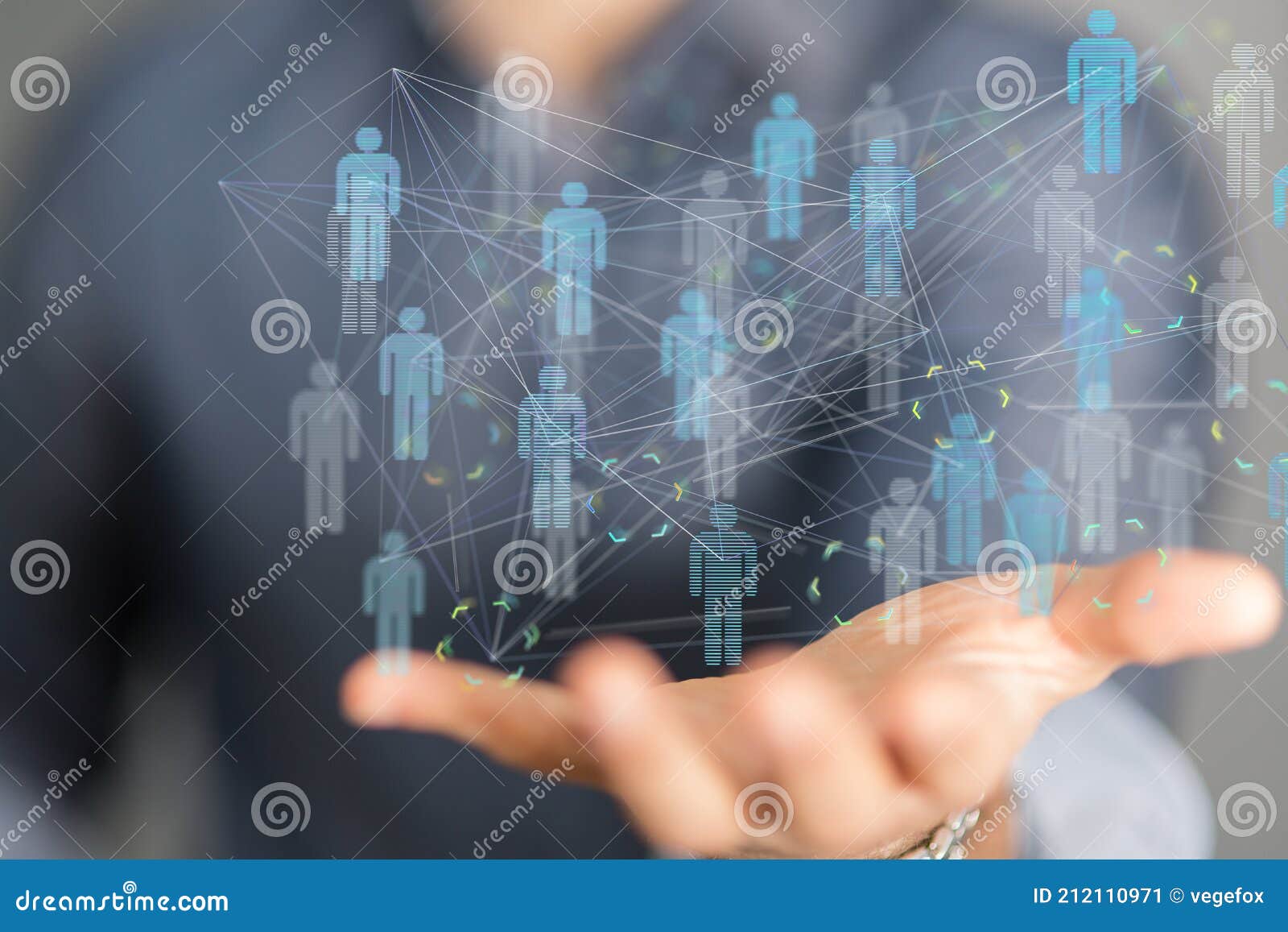 Unity Group and Teamwork Concept Stock Image - Image of technology ...