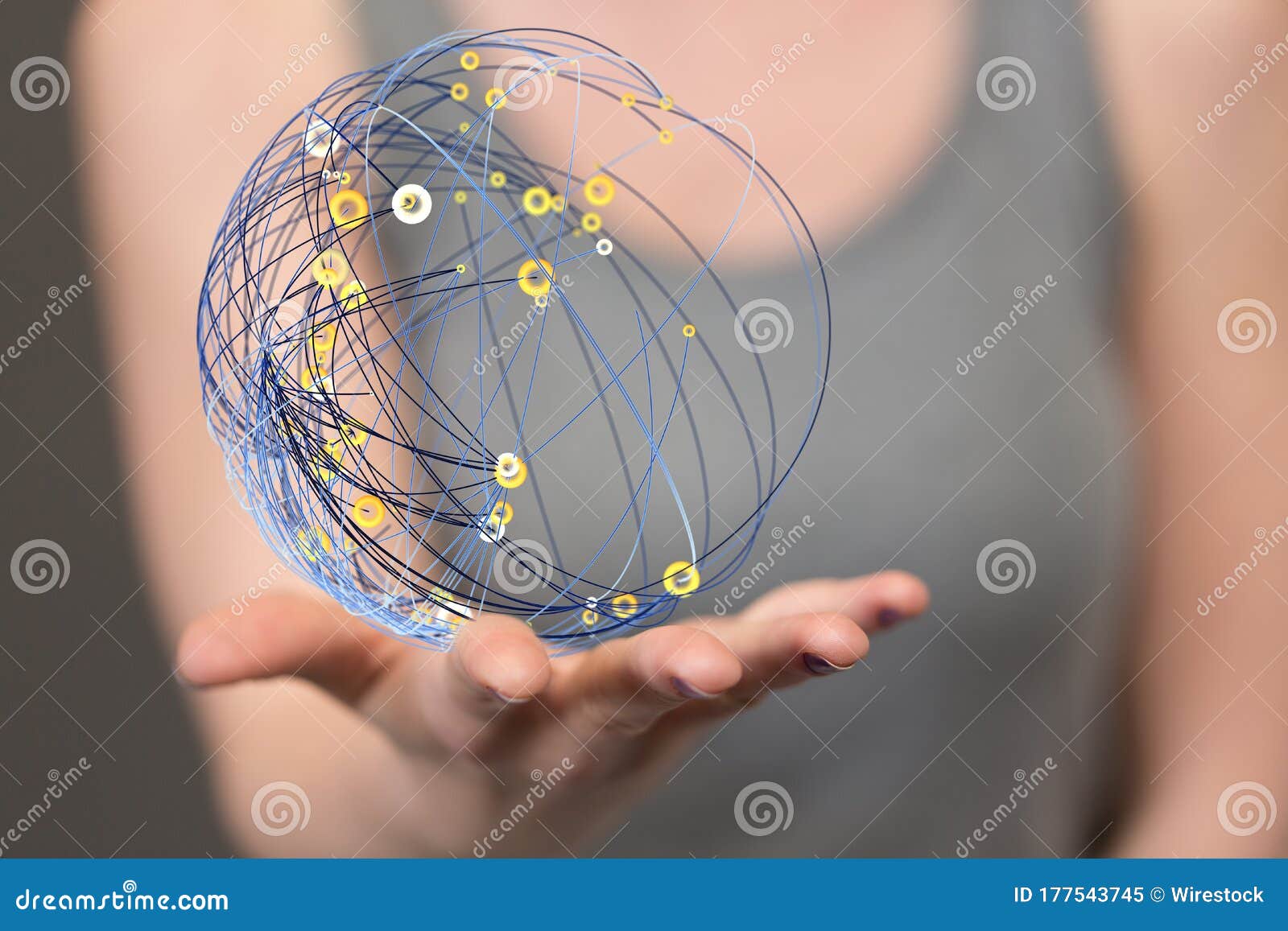 A Unity Group and Teamwork Concept Stock Image - Image of grid, globe ...
