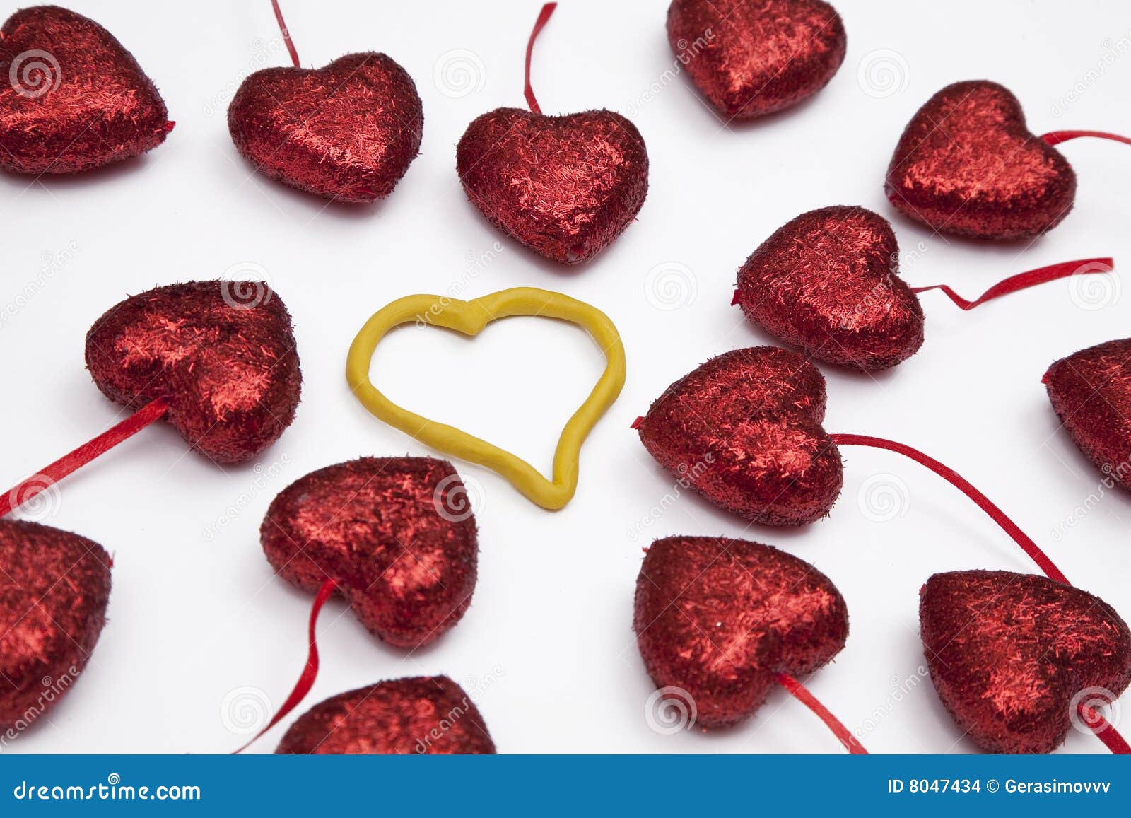 Unity of the Hearts stock illustration. Illustration of happy - 8047434