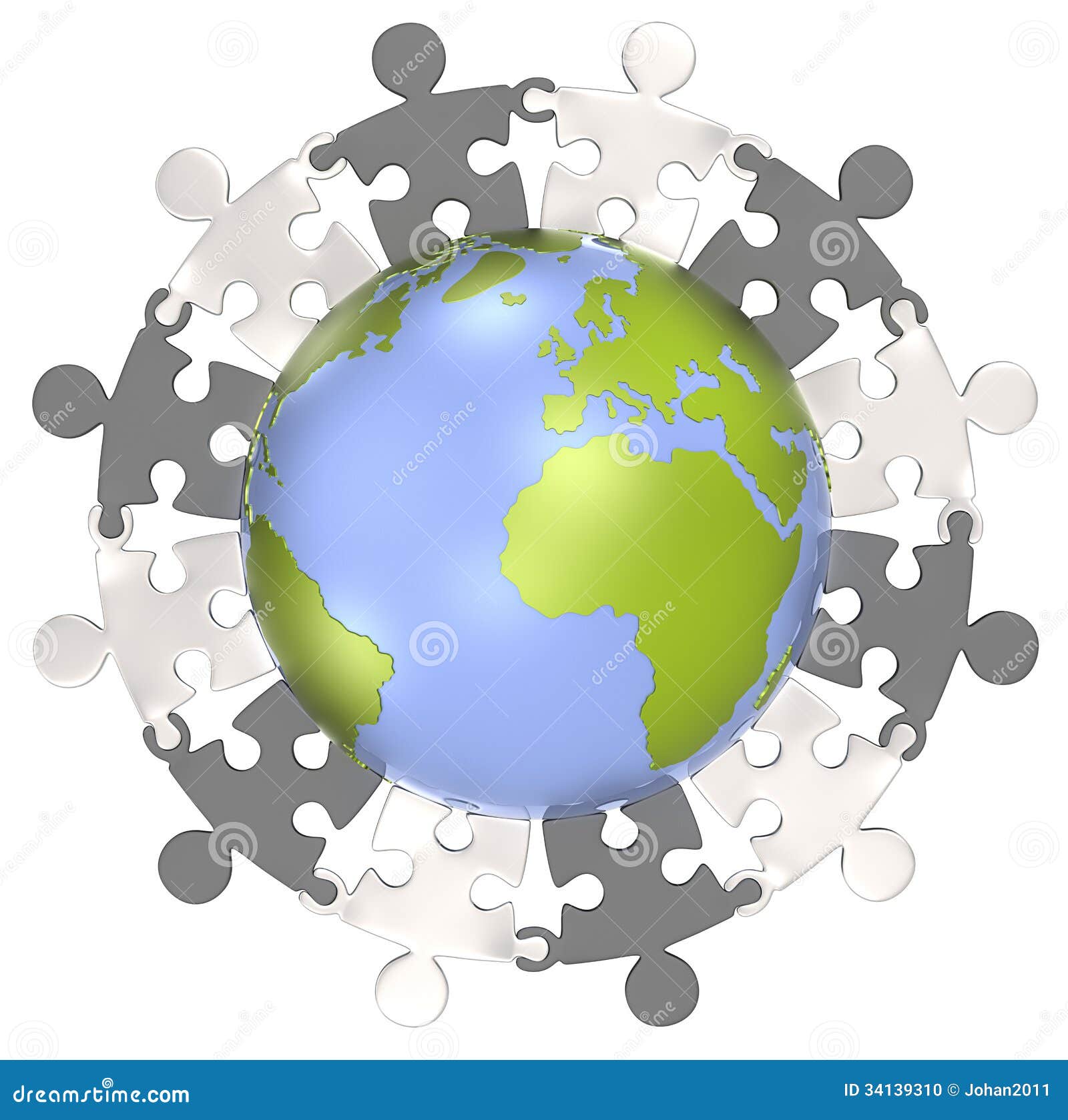 Unity. stock illustration. Illustration of community - 34139310