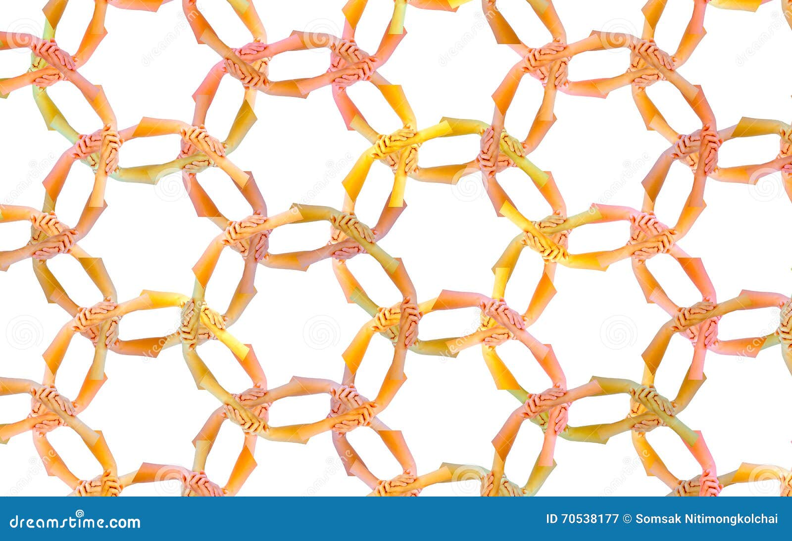 Unity is Strength : Seamless Abstract Background of Hand in Hand Stock ...