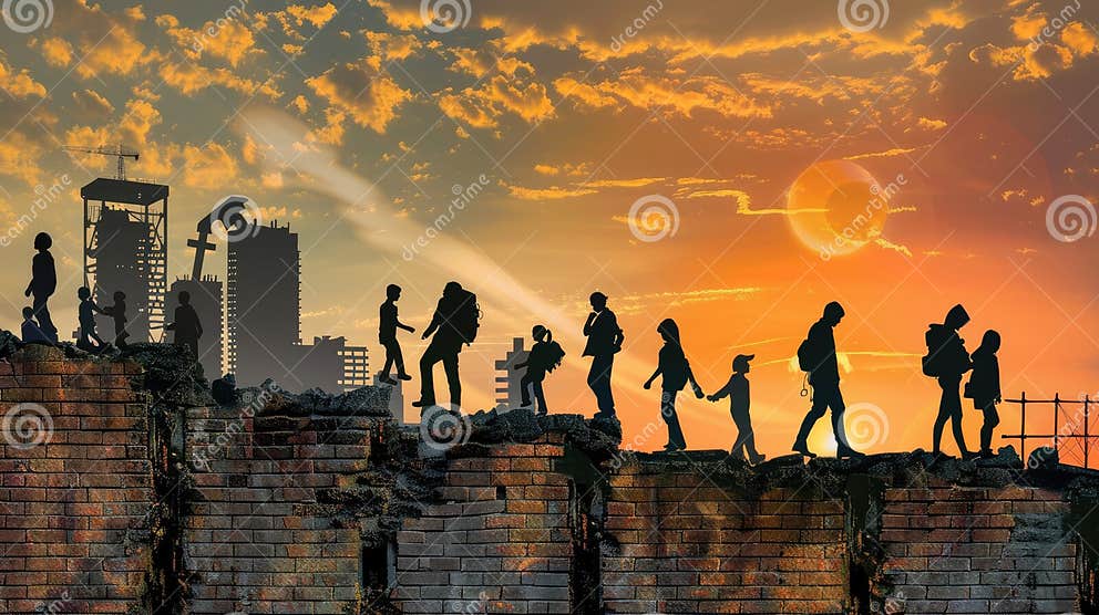 Unity and Teamwork Create a Community, Uniting Diverse Workers in a ...