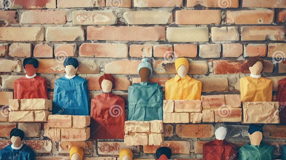 Unity and Teamwork Create a Community, Uniting Diverse Workers in a ...