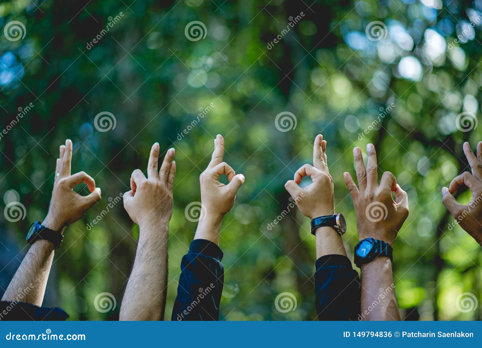 Unity Teamwork, Handshaking in the Team Team Concept Stock Photo ...