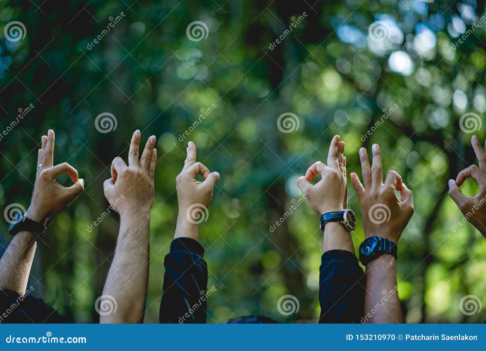 Unity Teamwork, Handshaking in the Team Team Concept Stock Photo ...