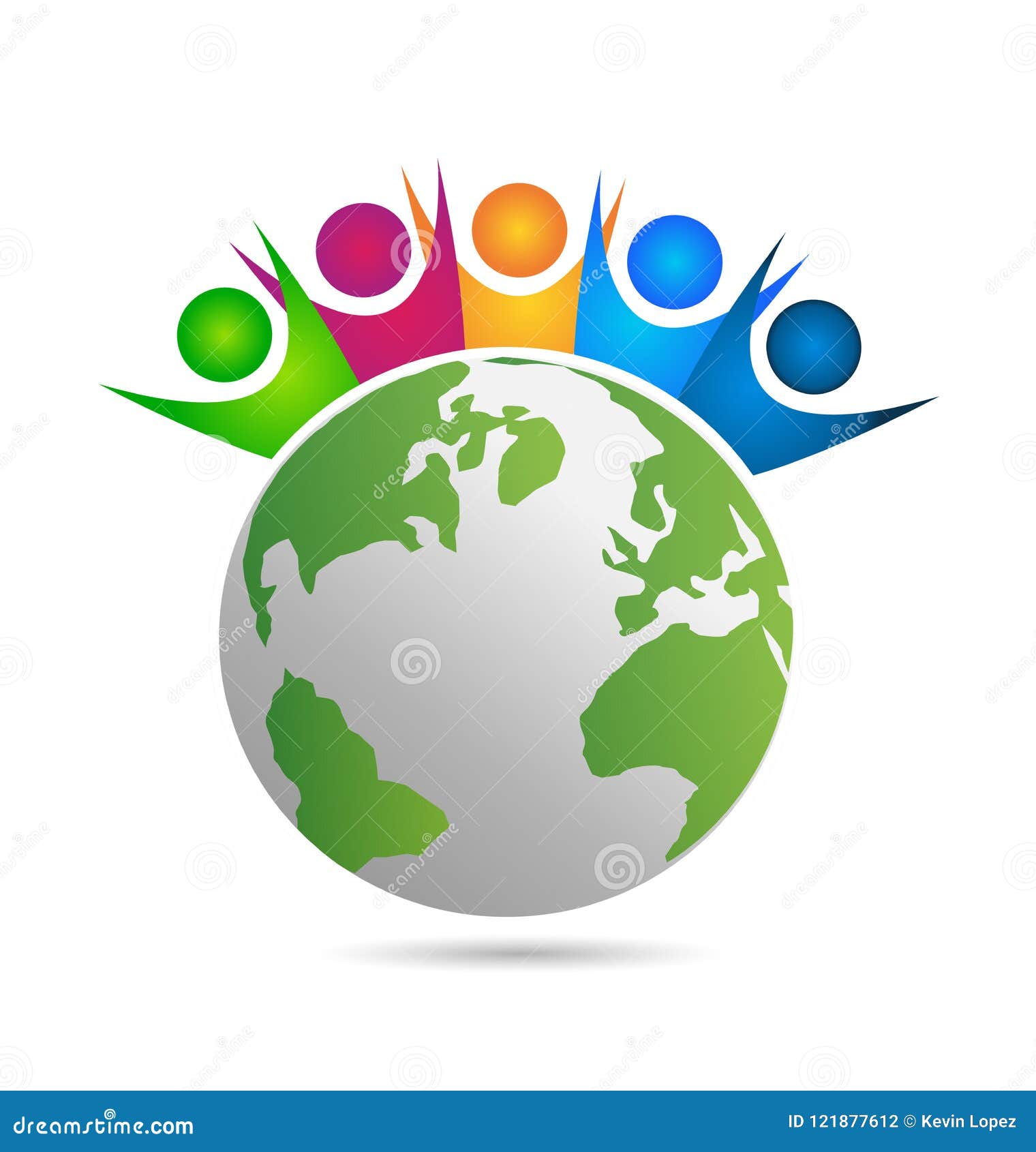 Unity World People Vector Logo Stock Vector - Illustration of ...