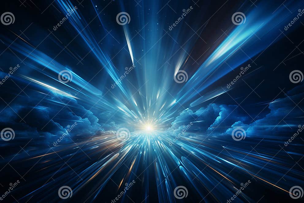 Universal Abstract Gray-blue Background with Radiant Rays of Light for ...