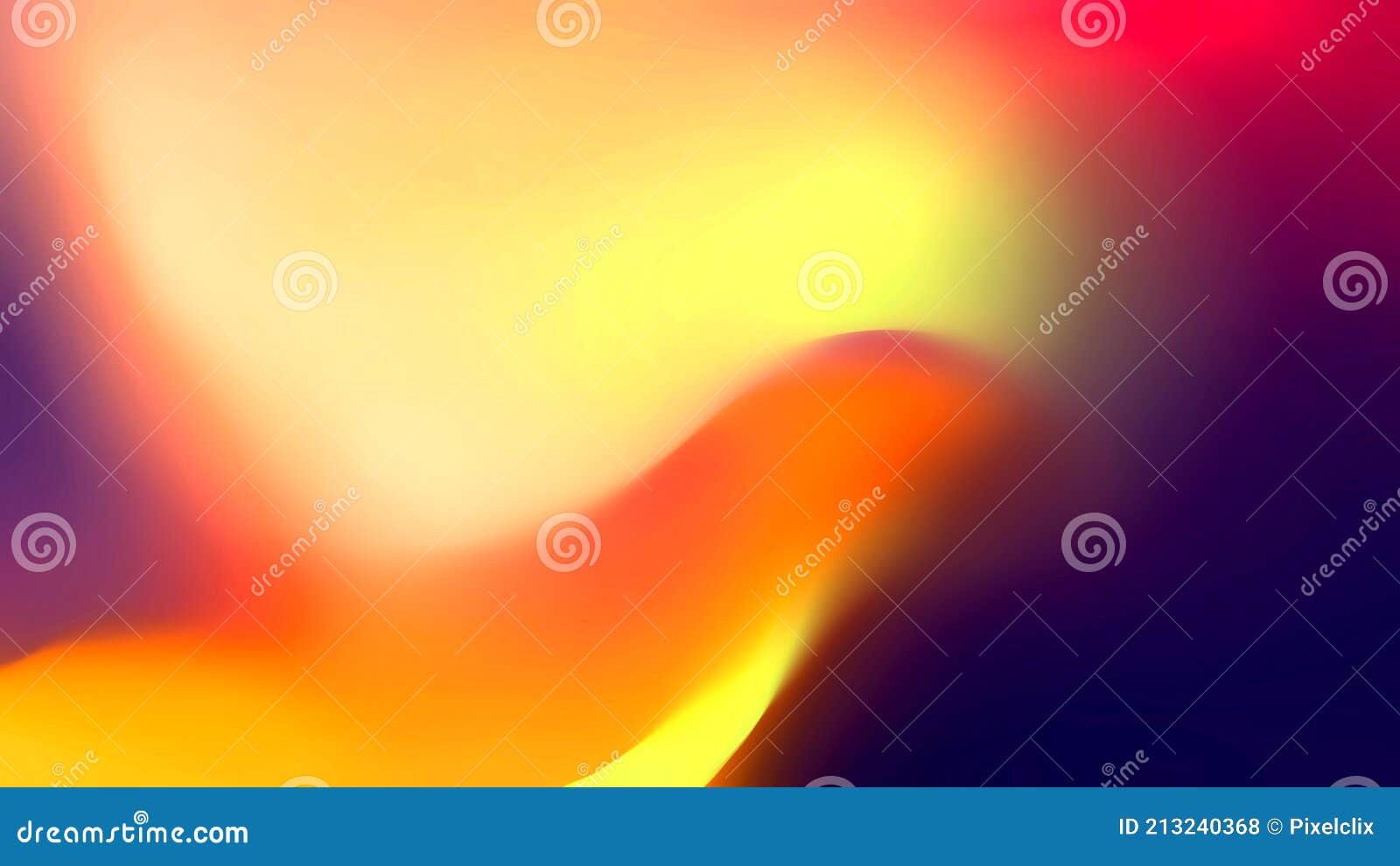 Universal Blurred Lights in Aero Waves. Stock Illustration ...