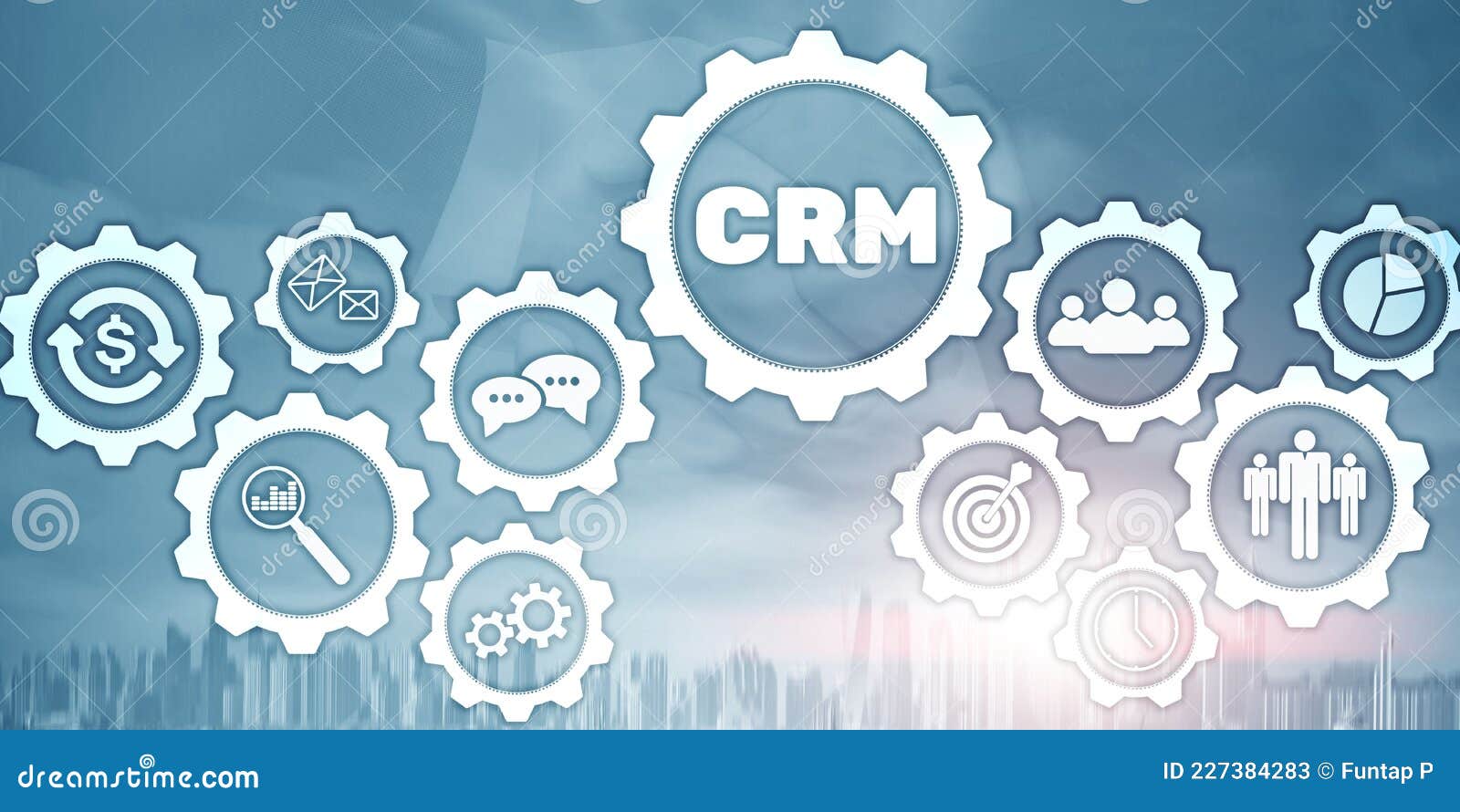 Universal Business Wallpaper. Customer CRM Management Analysis Service ...