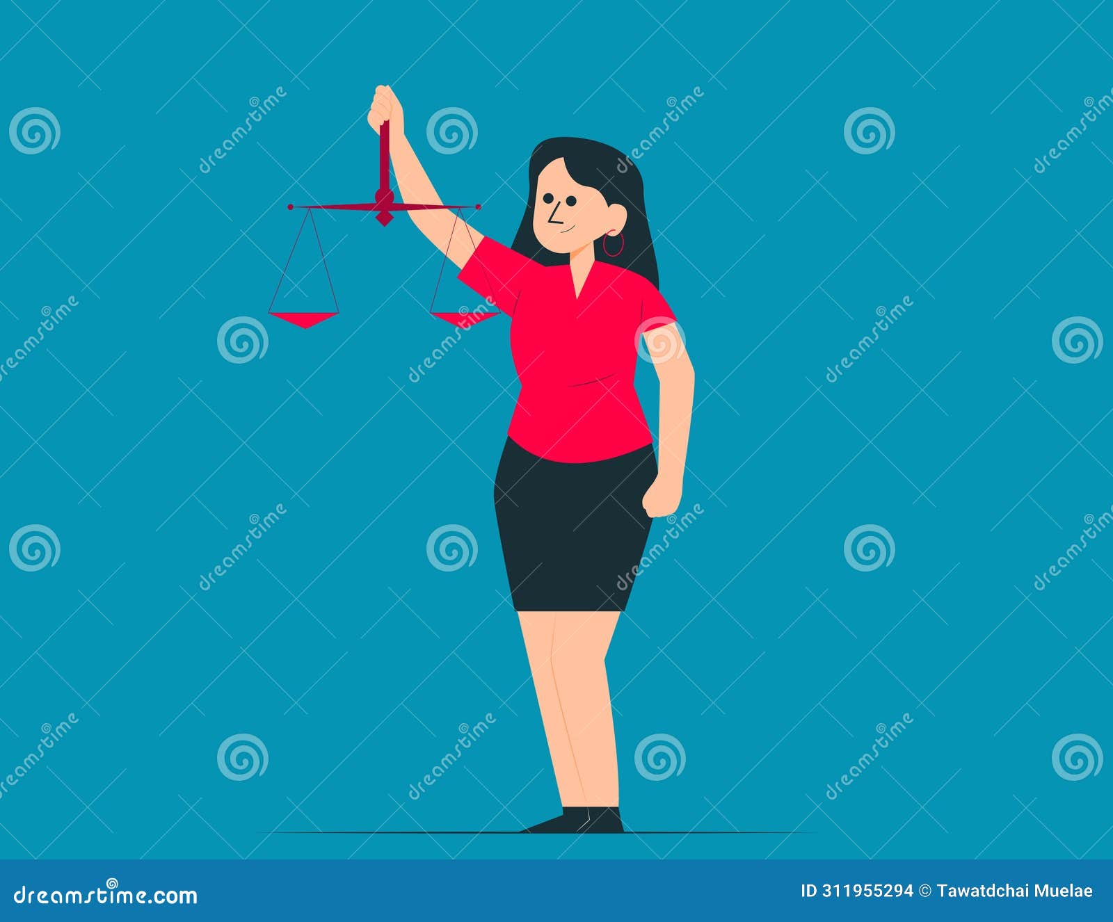 Universal Declaration of Human Rights. Concept Vector Illustration ...