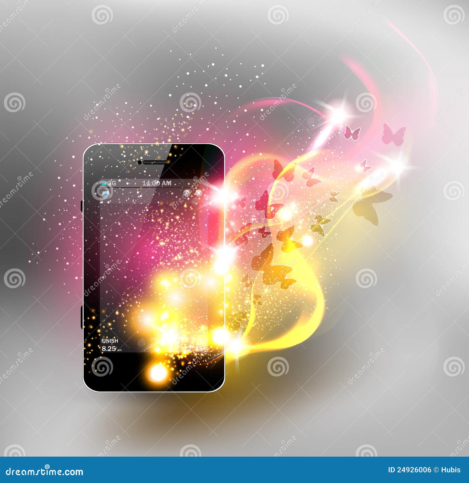 Universal design phone stock vector. Illustration of cellular - 24926006
