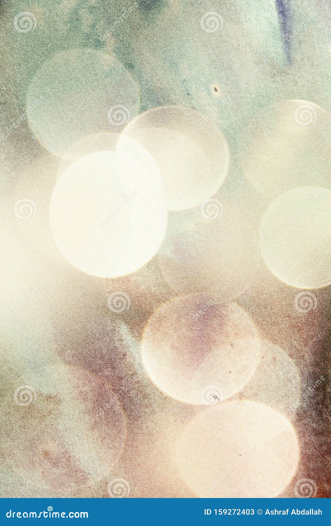 Universal Different Textures Bokeh Vector Seamless Patterns Set Stock ...