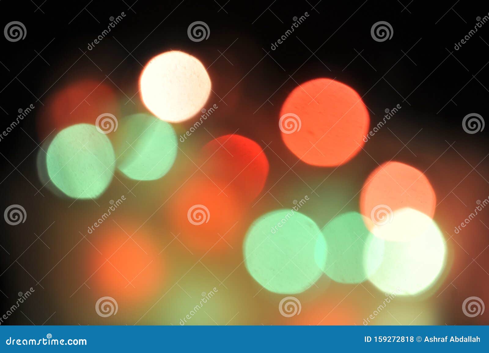 Universal Different Textures Bokeh Vector Seamless Patterns Set Stock ...