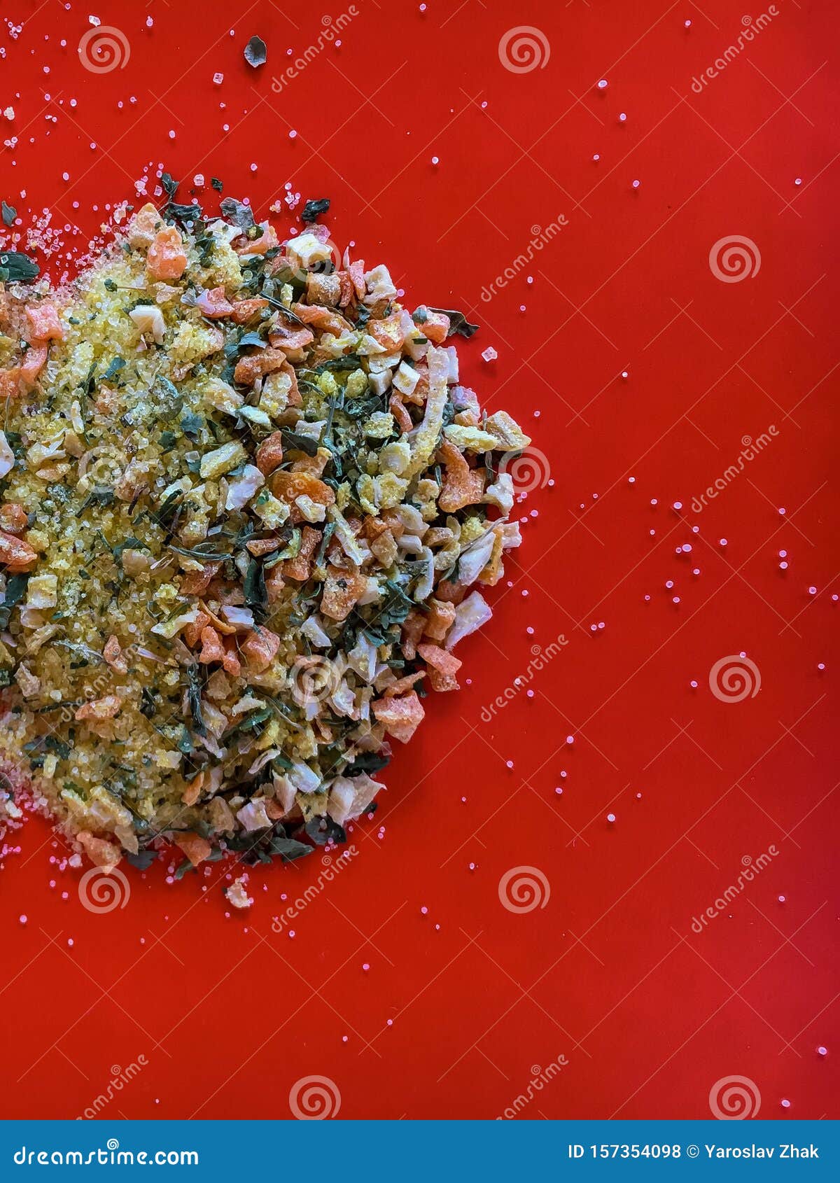 Universal Dry Bulk Seasoning for Dishes. Vegeta Stock Photo - Image of ...